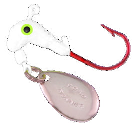 Blakemore Road Runner Head Barbed 1/8oz 4ct White – Burch Fishing Tackle