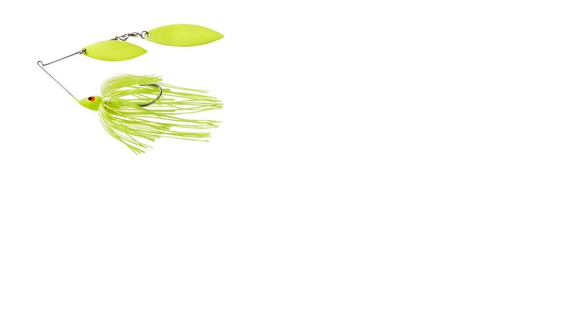 War Eagle Spinnerbait Paint Frame DW 1/2 Chartreuse – Burch Fishing Tackle
