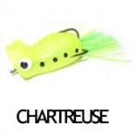 Snagproof Pro Poppin Frog Chartreuse – Burch Fishing Tackle