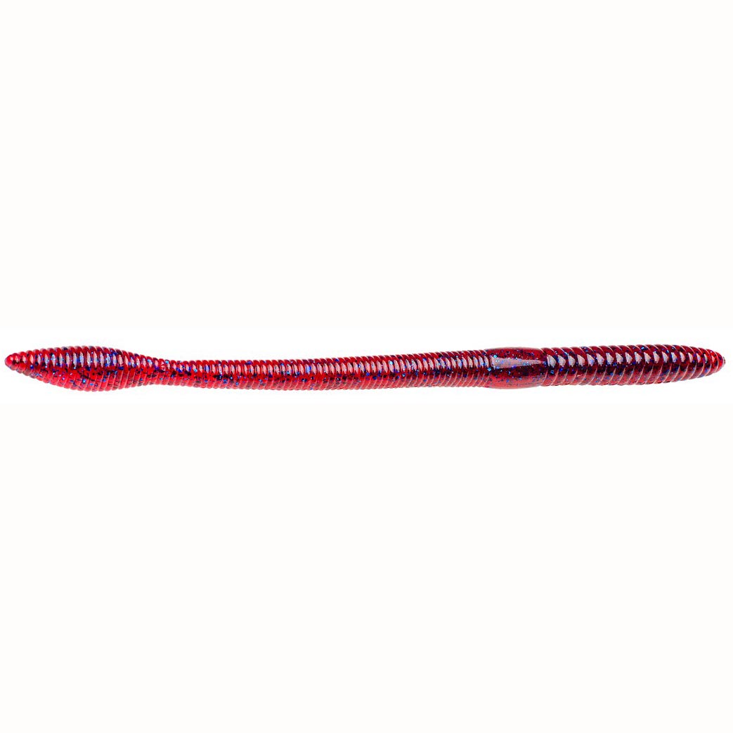 Strike King Bullworm 10in 6ct Plum – Burch Fishing Tackle